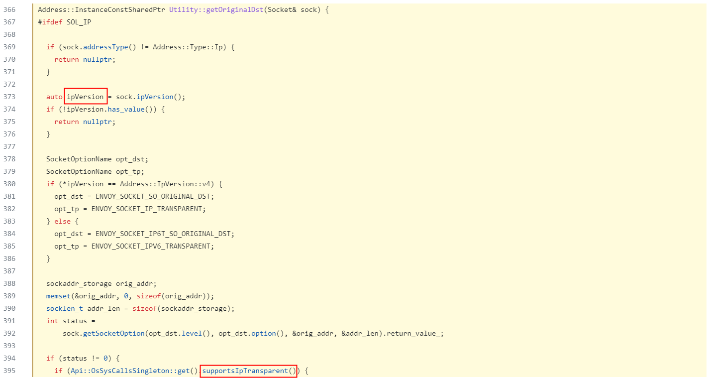 It may cause getOriginalDst return nullptr when enabled transparent and disabled IPv6 · Issue ...