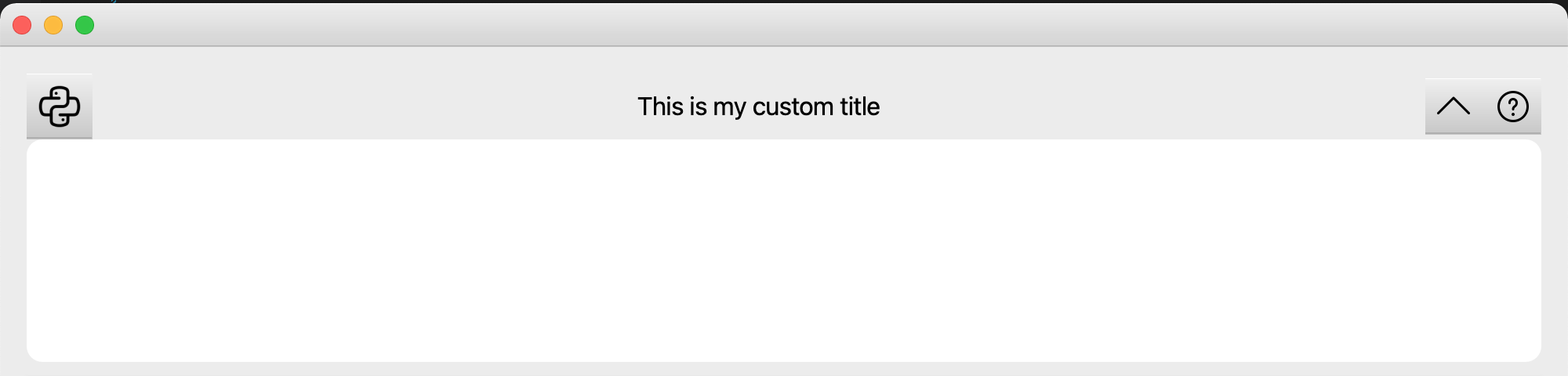 Ribbon bar on MacOS · Issue #67 · haiiliin/pyqtribbon · GitHub