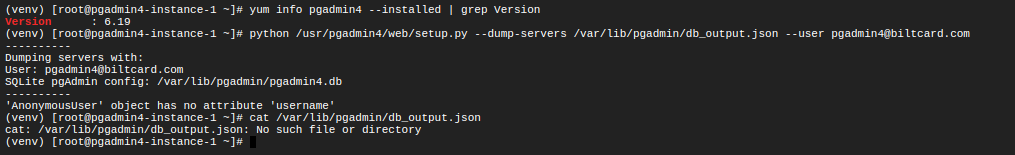 Issue when dump servers with versions above 6.18 · Issue #6137 · pgadmin-org/pgadmin4 · GitHub