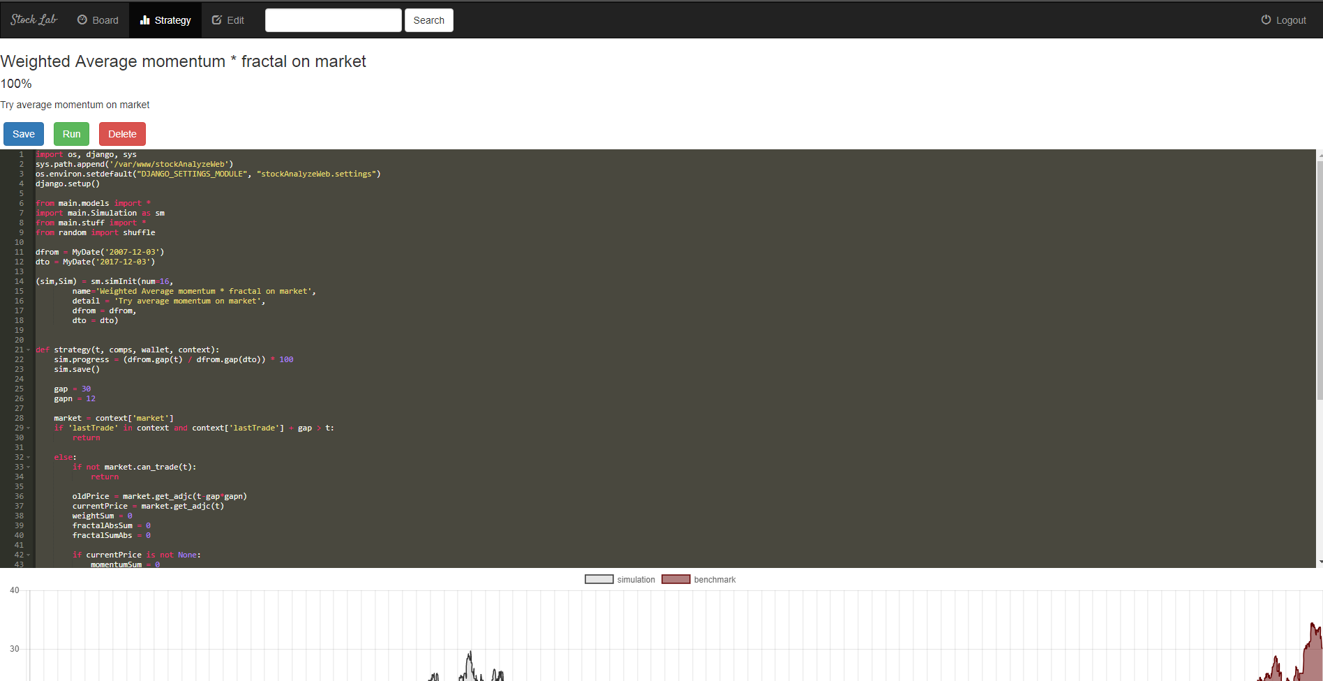 GitHub - SungMinCho/stockAnalyzeWeb