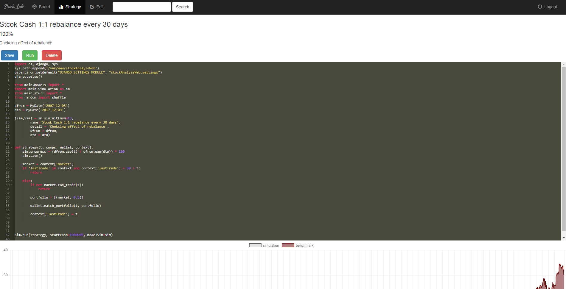 GitHub - SungMinCho/stockAnalyzeWeb