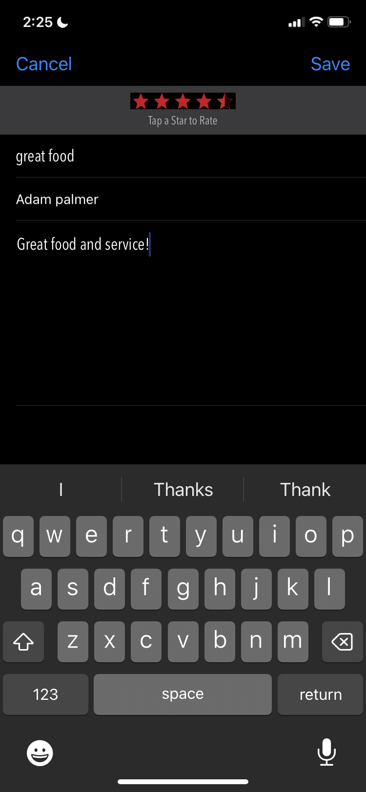 GitHub - adampalmer99/LetsEat