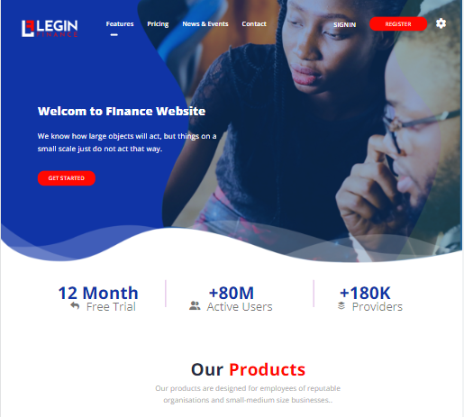 GitHub - khadijaiqbal00/Legin-Finance: Legin finance website (html, css ...
