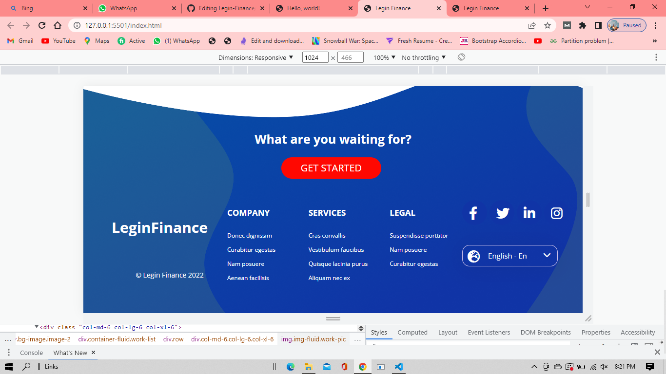 GitHub - khadijaiqbal00/Legin-Finance: Legin finance website (html, css, bootstrap)