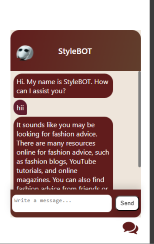 GitHub - Solexi/styleBot: "StyleBot" is a fashion chatbot web application built using React ...
