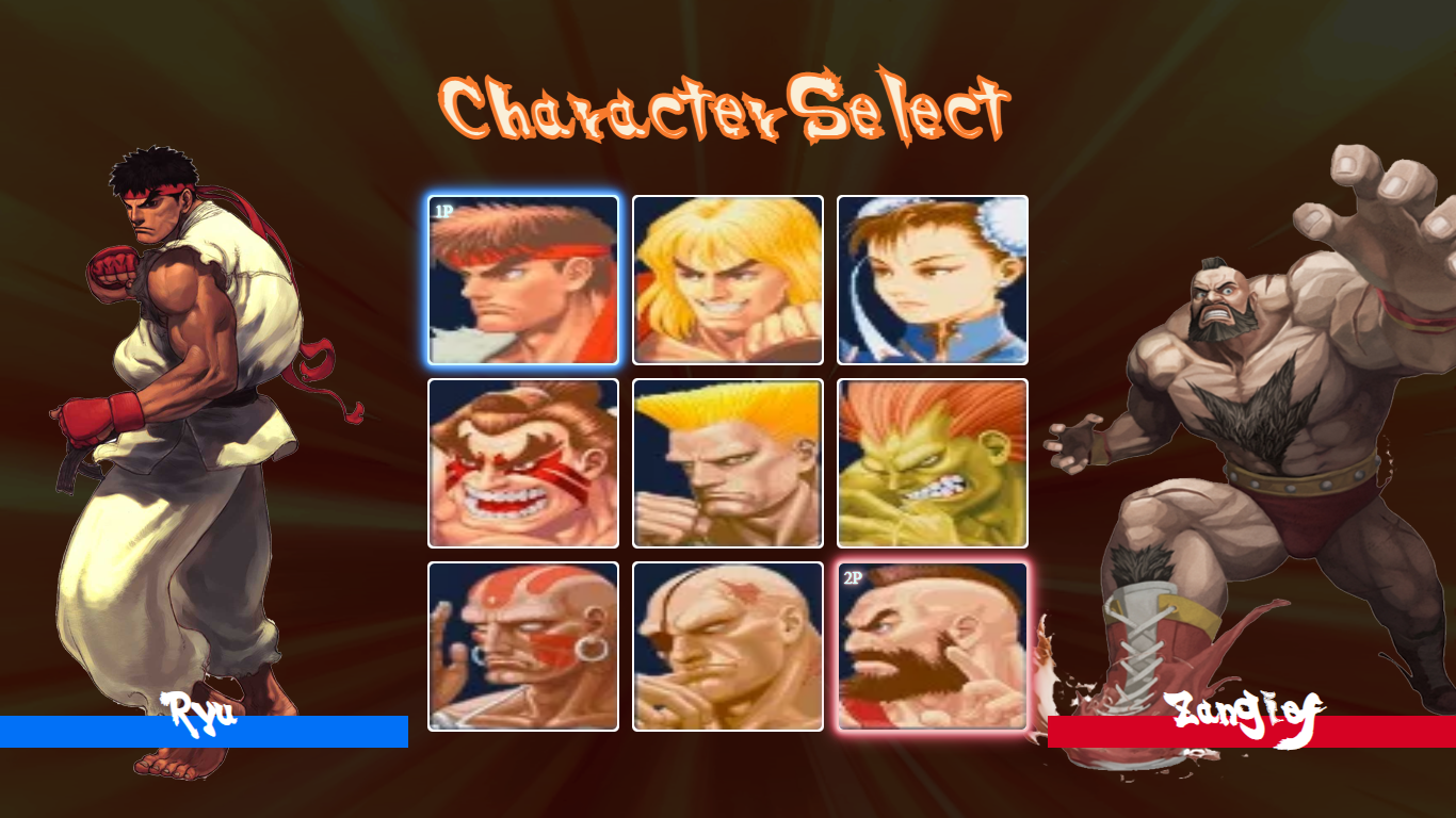 GitHub - kevinaraujx/selectCharacter-streetFighter: Uma tela de seleção ...