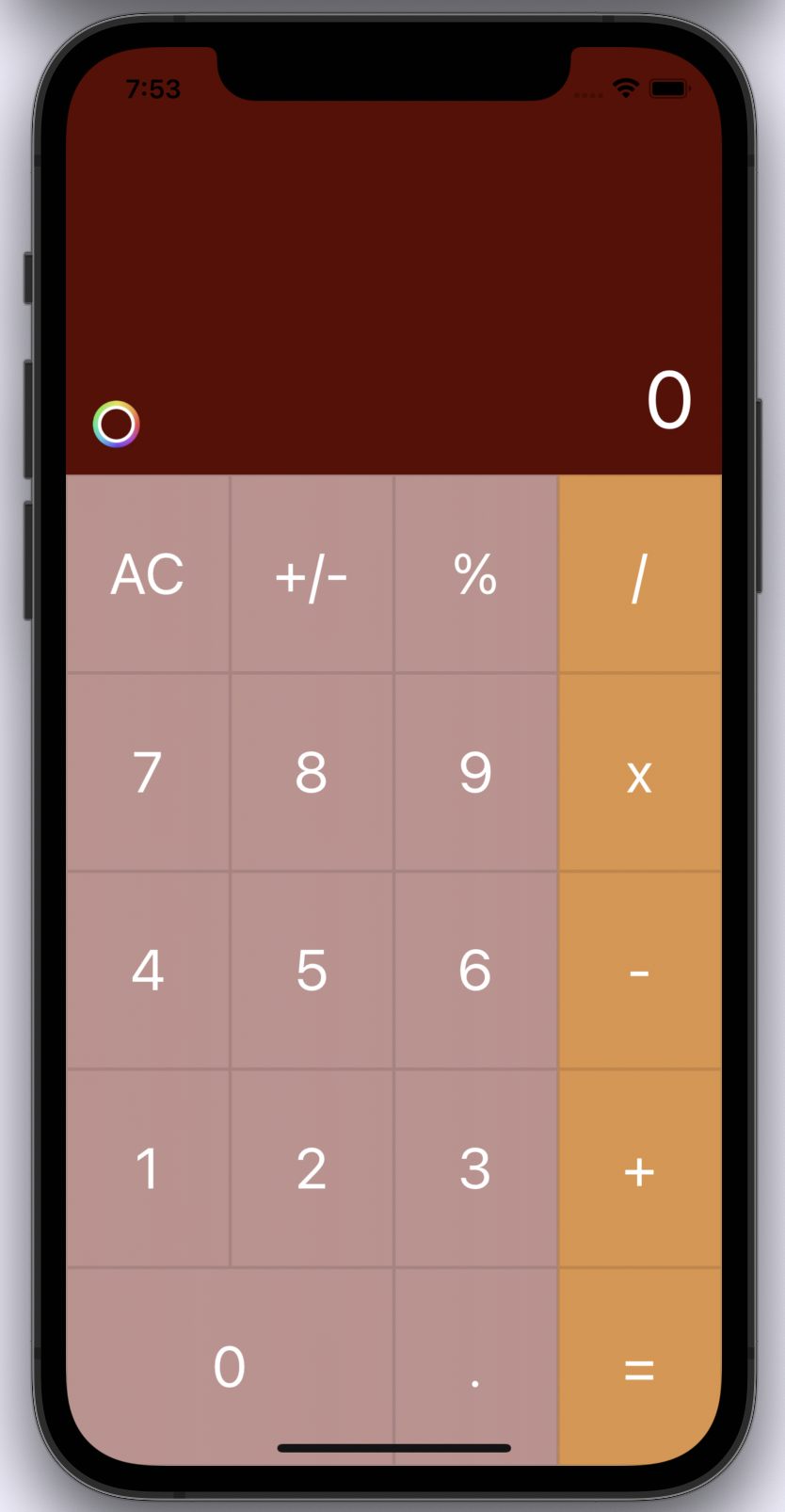 GitHub - Djallil14/CalculatorSwiftUI: A calculator made for iOS 15 in SwiftUI