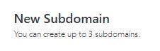 Incorrect quota displayed in the "Delete Subdomain" section · Issue #694 · simple-login/app · GitHub