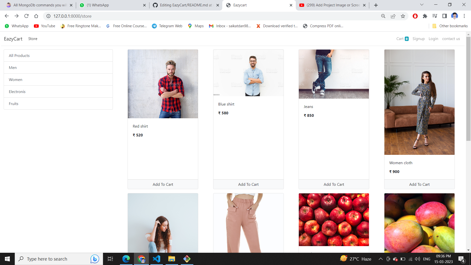 GitHub - saikat-dan/EazyCart: ecommerce platform