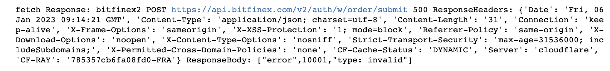 Wrong order type for Bitfinex · Issue #16339 · ccxt/ccxt · GitHub
