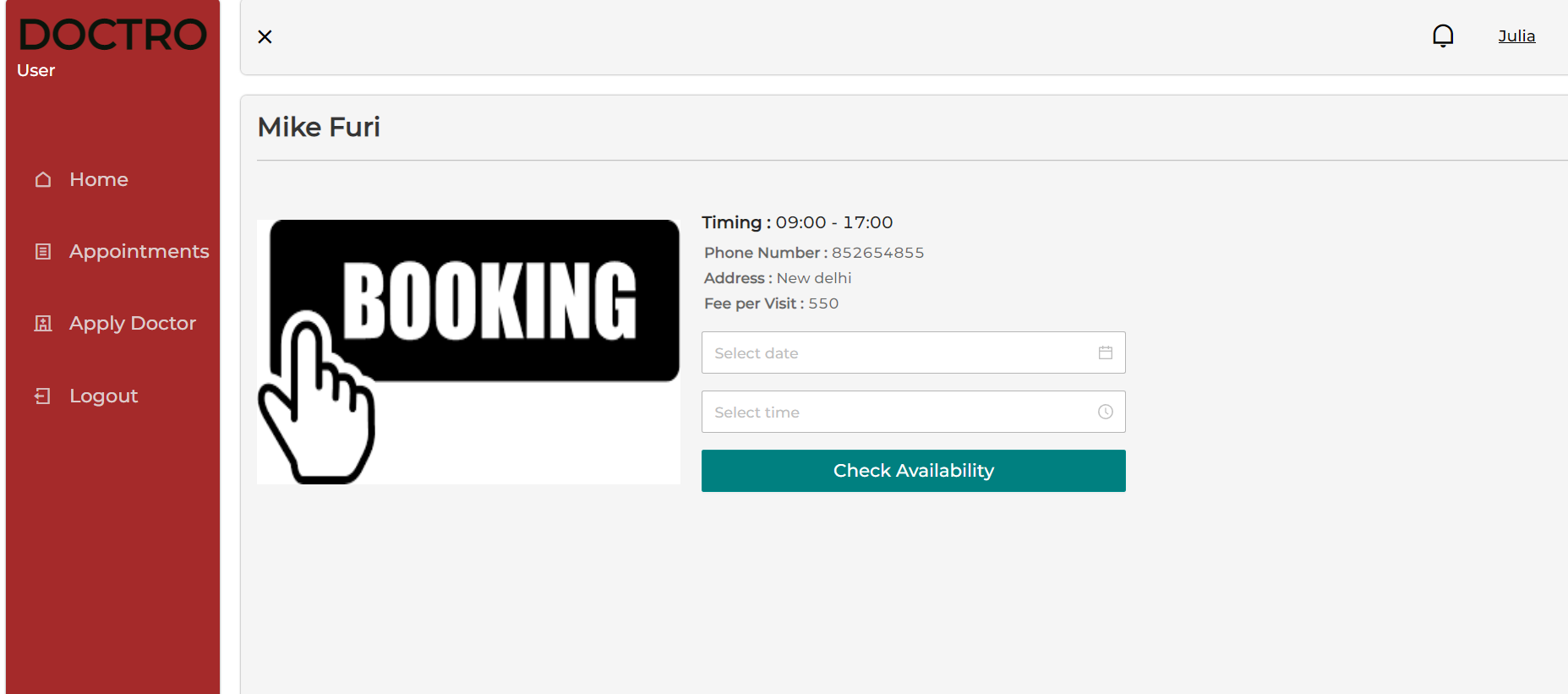 GitHub - abhishekgupta44/Doctro: Doctor appointment booking application using MERN stack
