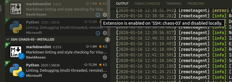 download extension timeout + tricking vscode remote into thinking it is ...