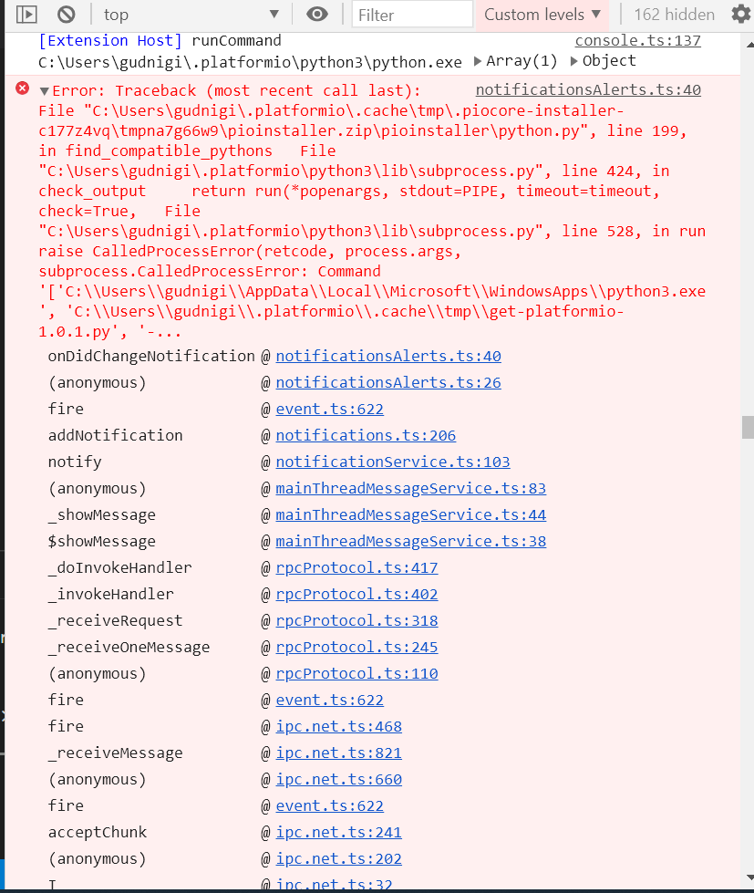Cant Seem To Be Able To Install Platformio On My Windows Machine · Issue 654 · Platformio