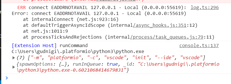 Can't seem to be able to install PlatformIO on my windows machine ...