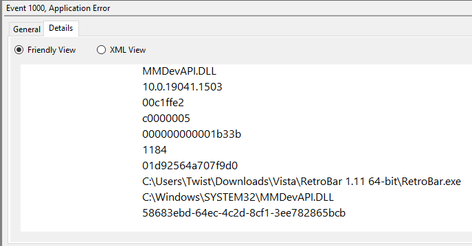 Retrobar crashes often · Issue #504 · dremin/RetroBar · GitHub