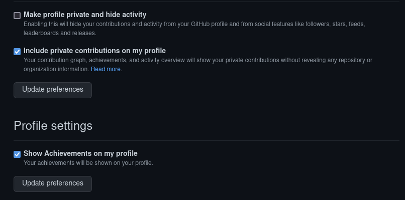 My achievements are not appearing in my GitHub profile · Issue #691 · Schweinepriester/github ...