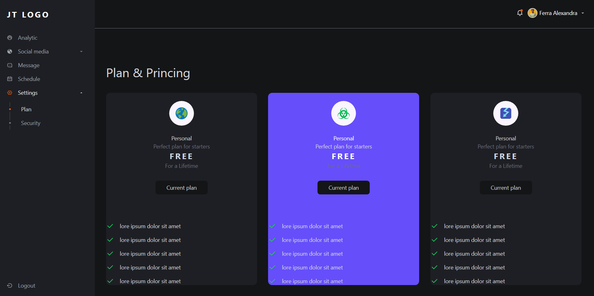 GitHub - anibalalpizar/react-pricing-example: An example of a graphical interface using react ...