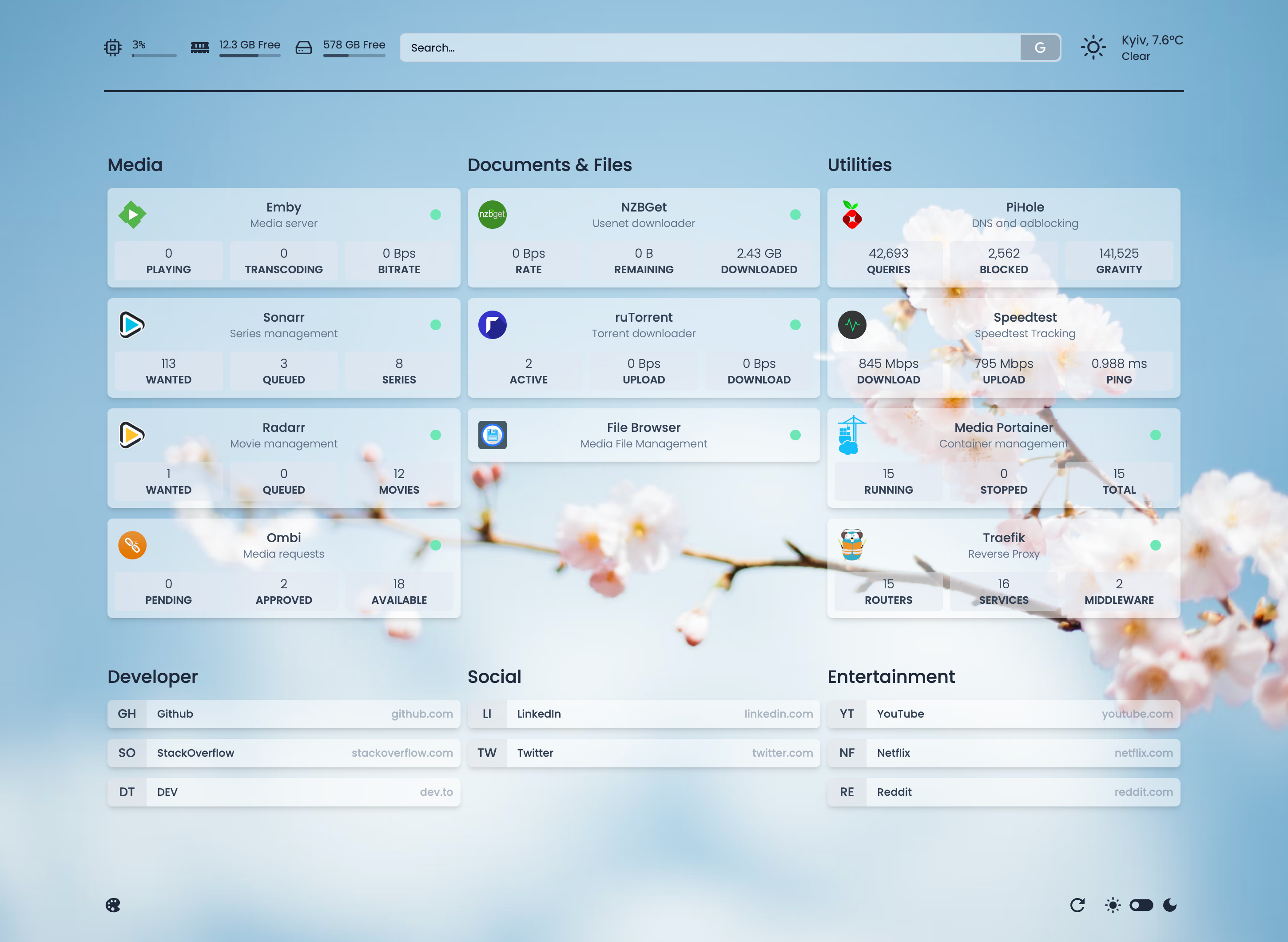 [Feature Request] Ability to configure favicon, site title, background ...