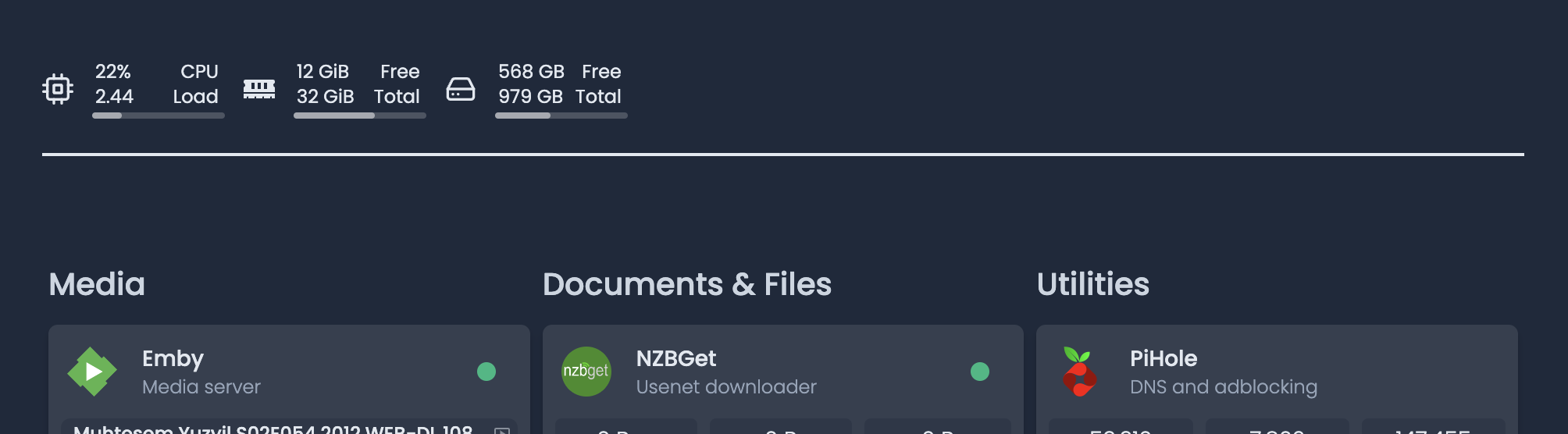 [Bug?] Information widget · Issue #169 · gethomepage/homepage · GitHub