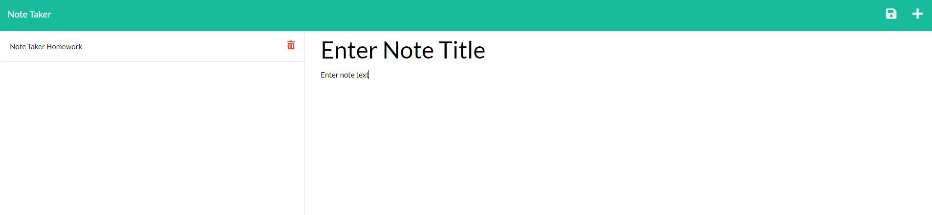 GitHub - stephmelanofridis/homework-11-note-taker