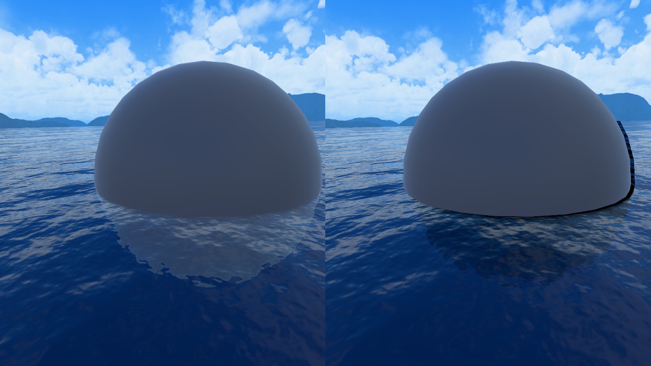 Crest-ocean only renders in left eye when Single Pass Instanced selectd in VR · Issue #312 ...