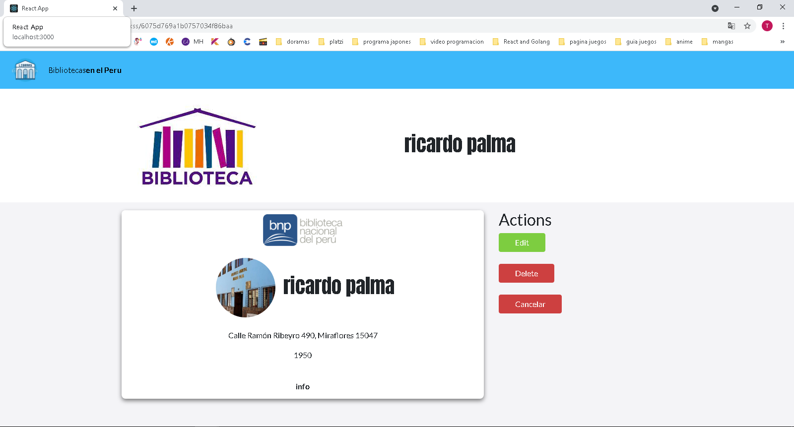 Github Kevinhigareact Js And Golang Mongo Project Código Fuente En Reactjs De Como Hacer Un