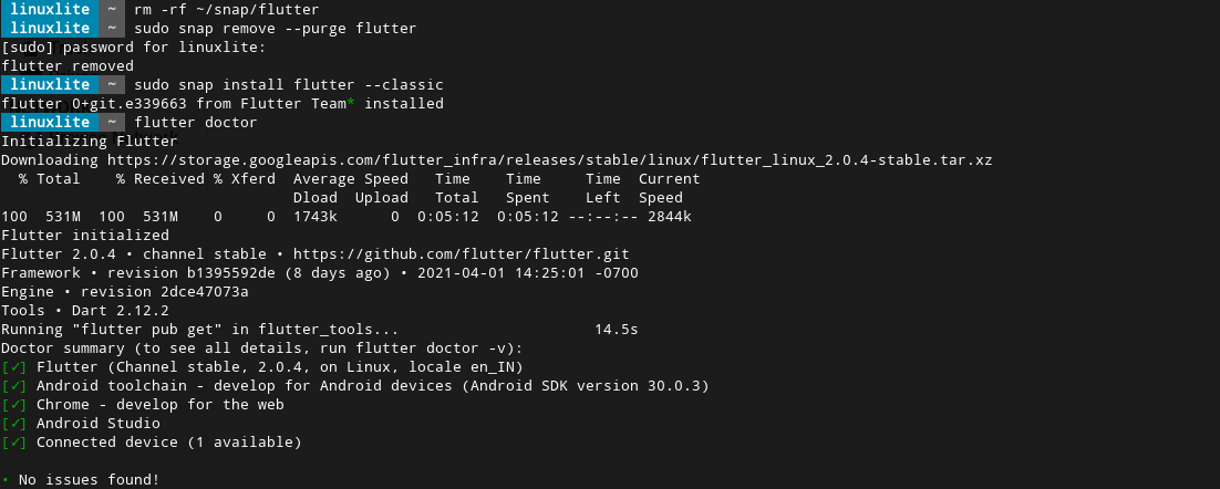 Snap store flutter install not working · Issue #41 · canonical/flutter-snap · GitHub