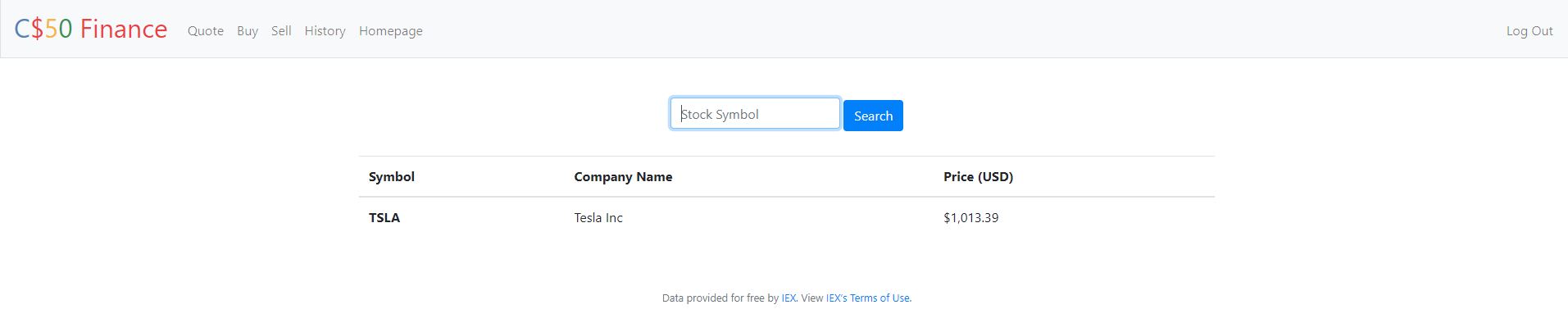 GitHub - Arhum2/CS50_Finance: CS50 Full-stack stock trading site built using Python and its ...