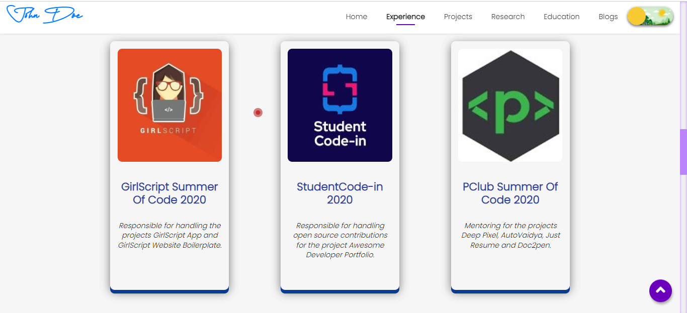 [REACT VERSION] Fix Open Source Section · Issue #1257 · smaranjitghose ...