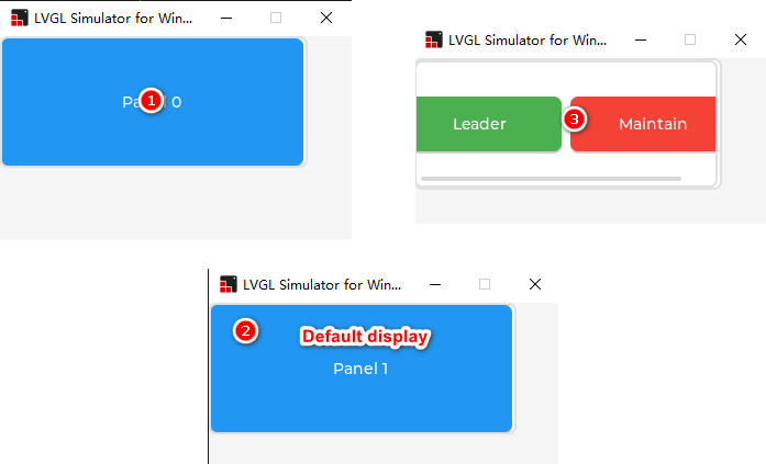 Sets the default focused child component when scrolling is used · Issue #4376 · lvgl/lvgl · GitHub