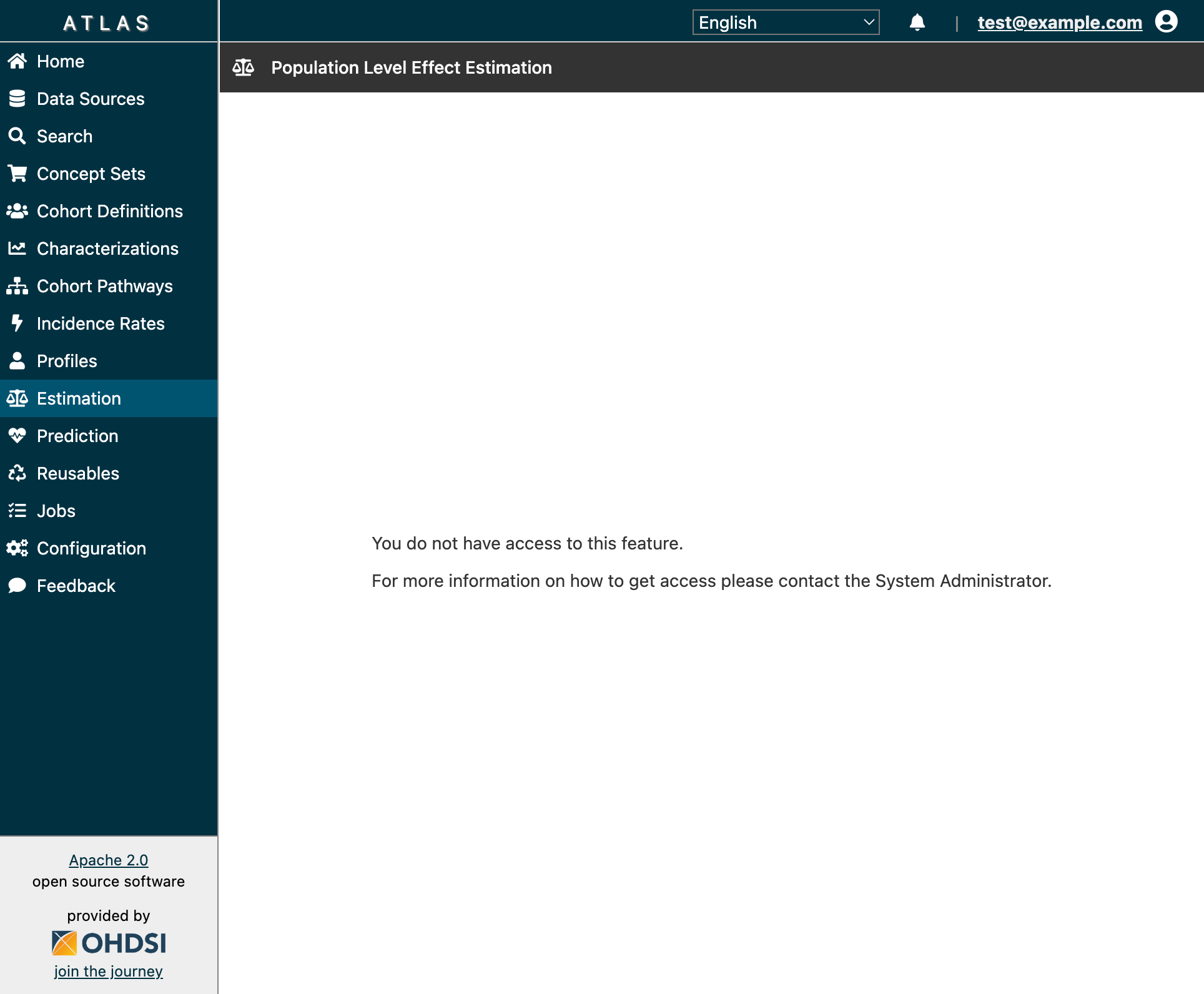 Hide pages that user don't have access · Issue #2739 · OHDSI/Atlas · GitHub