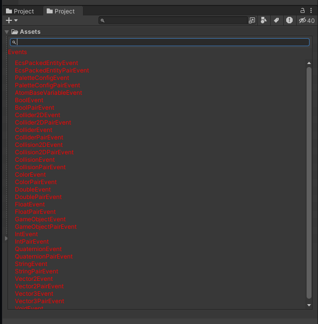 [BUG] Atom search is rendering with strange padding and red text · Issue #406 · unity-atoms ...