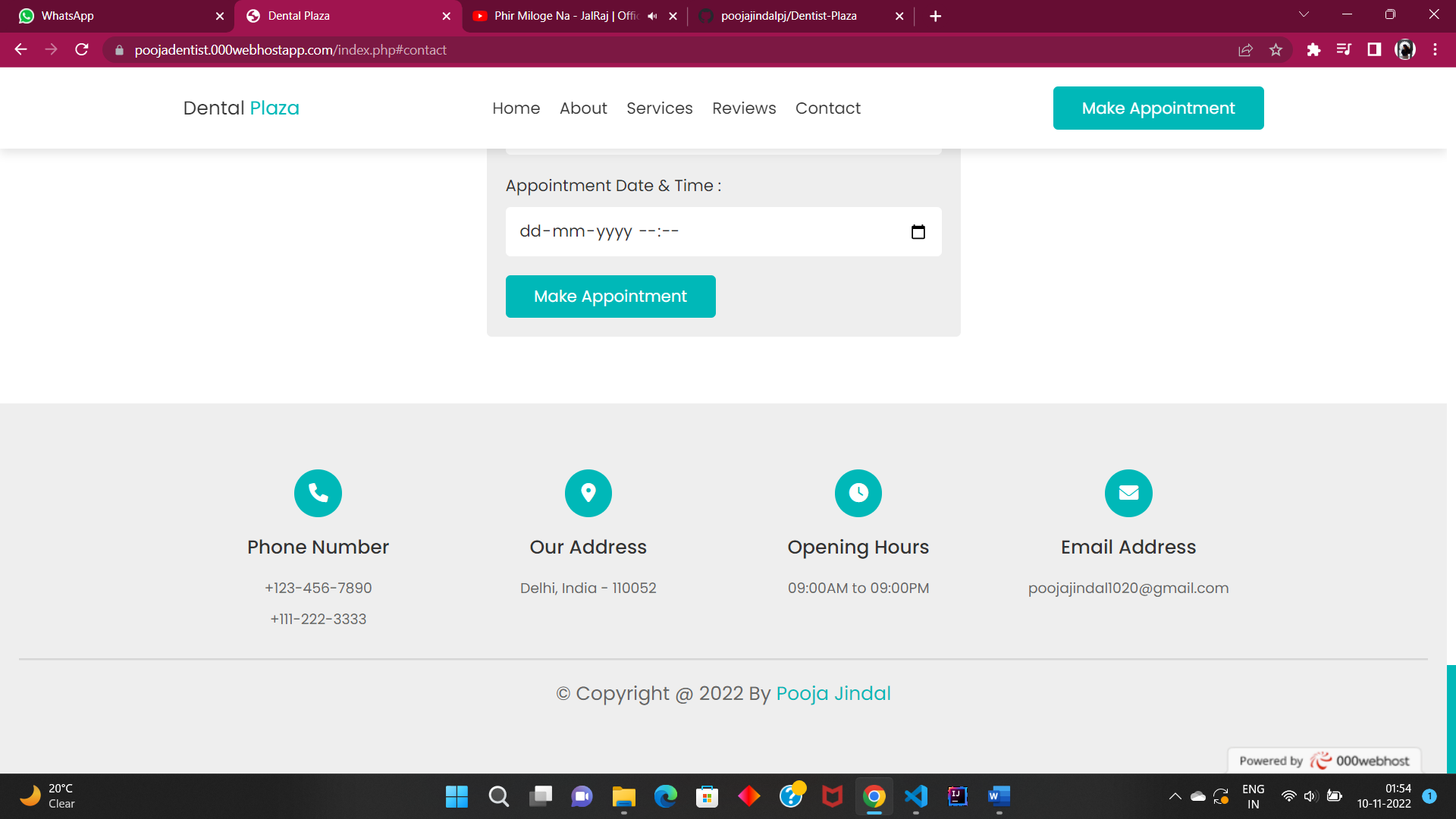 GitHub - poojajindalpj/Dentist-Plaza