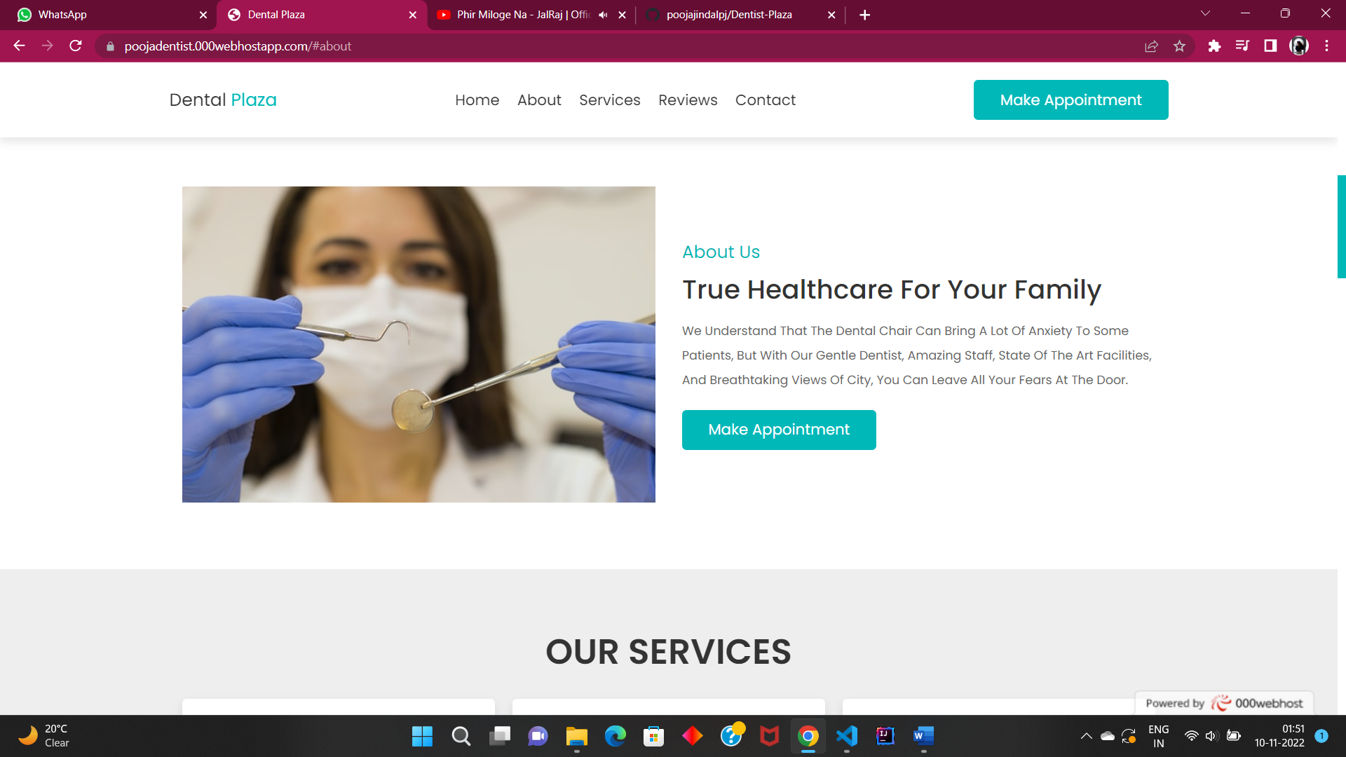 GitHub - poojajindalpj/Dentist-Plaza