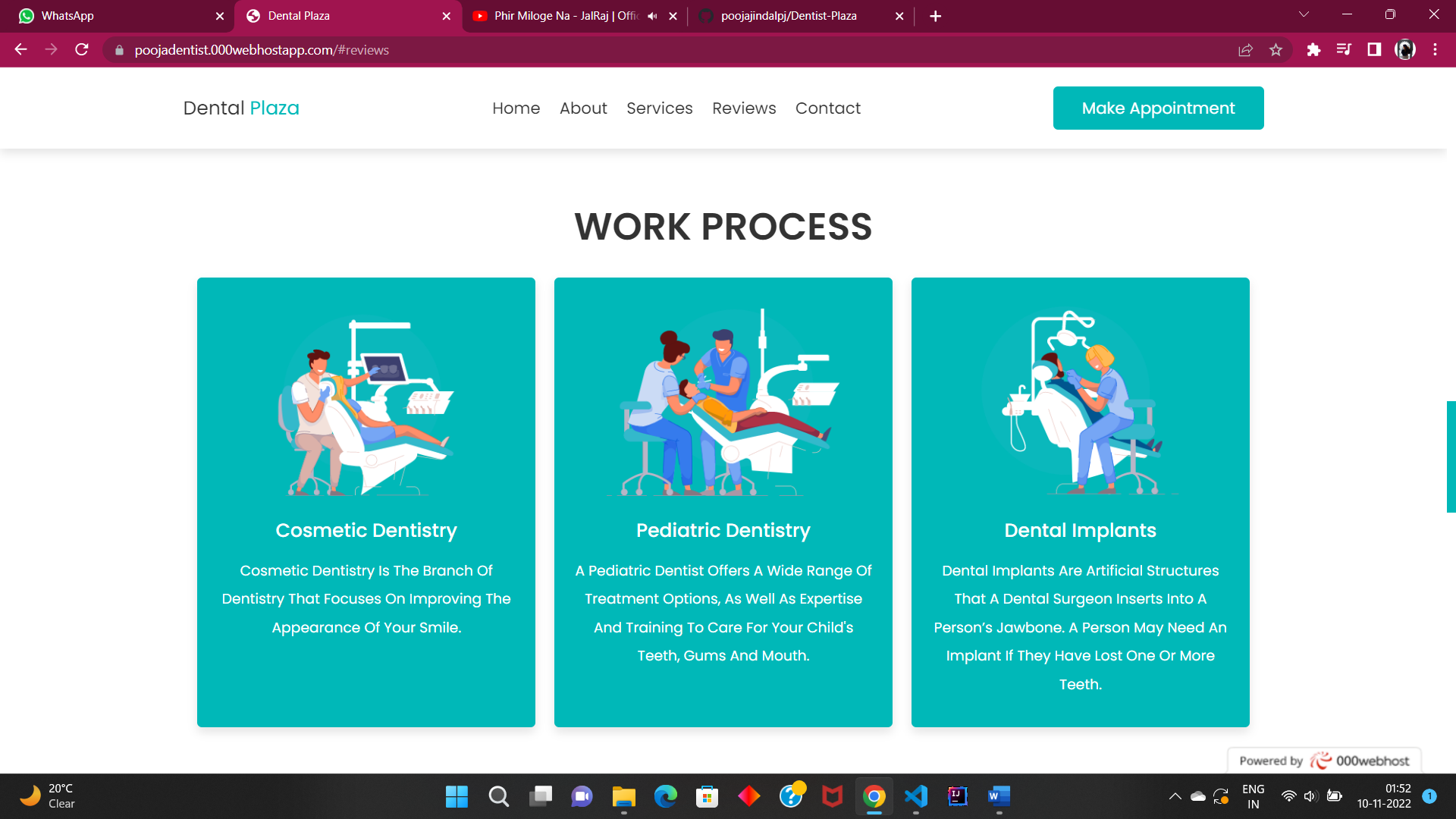 GitHub - poojajindalpj/Dentist-Plaza