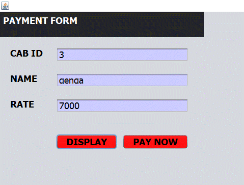 GitHub - Genga28/Cab-booking-system