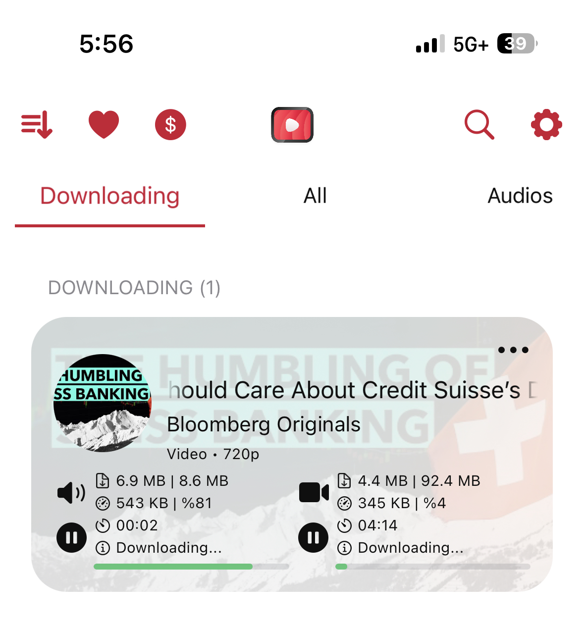 [Bug] Downloading speed slow on my device · Issue #1079 · qnblackcat/uYouPlus · GitHub