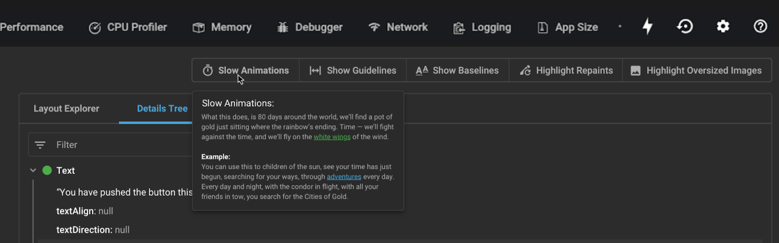 Debug toggle buttons redesign proposal · Issue #3144 · flutter/devtools · GitHub