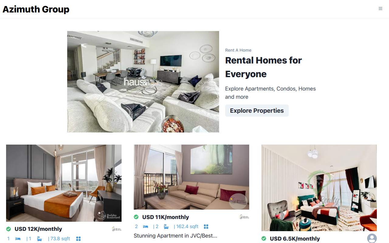 GitHub - DevanteGandy/Azimuth_RealEstate