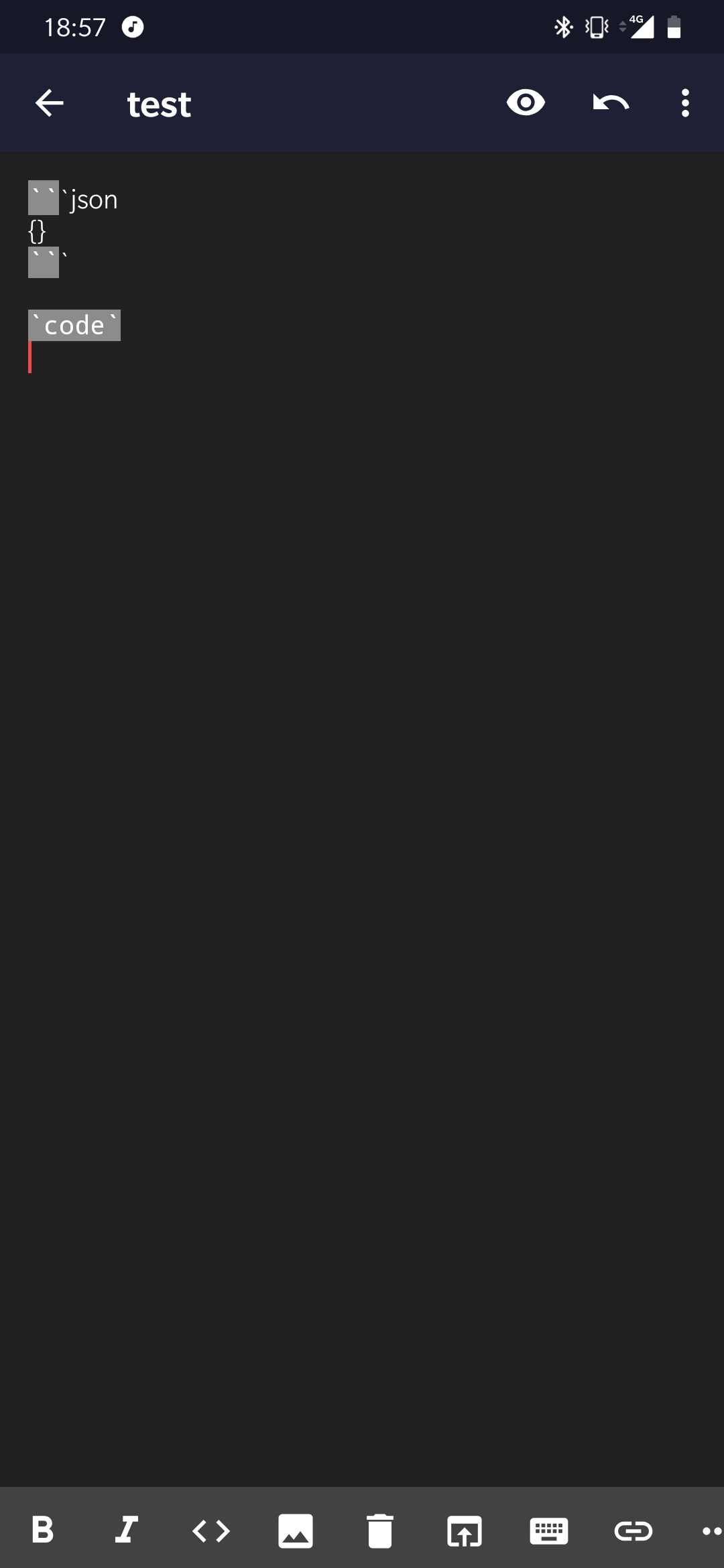 Code blocks being greyed out in editor · Issue #468 · gsantner/markor ...