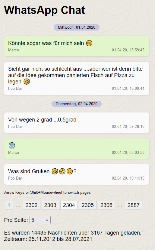 GitHub Sinky whatsapp chat export viewer WhatsApp Chat Export