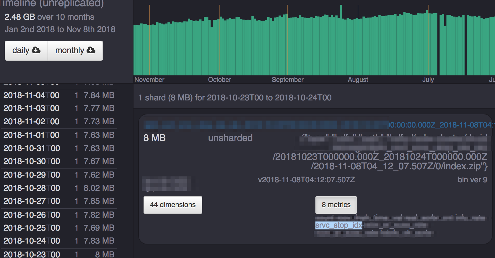 Error In Querying A Specific Column Statistics In Data Source · Issue 710 · Metatron App