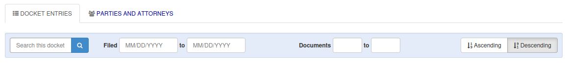 Feature request: When looking at docket pages it would be nice to have a next/prev button at the ...
