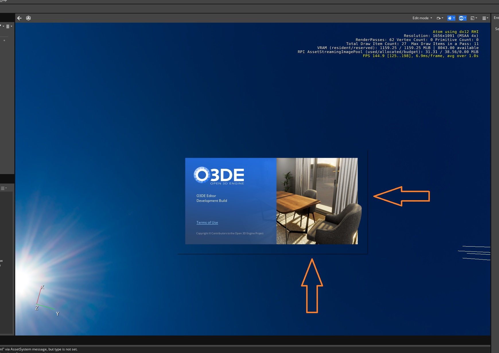 About O3de Popup Window Adds Visual Artifacts To The Viewport · Issue 11684 · O3deo3de · Github