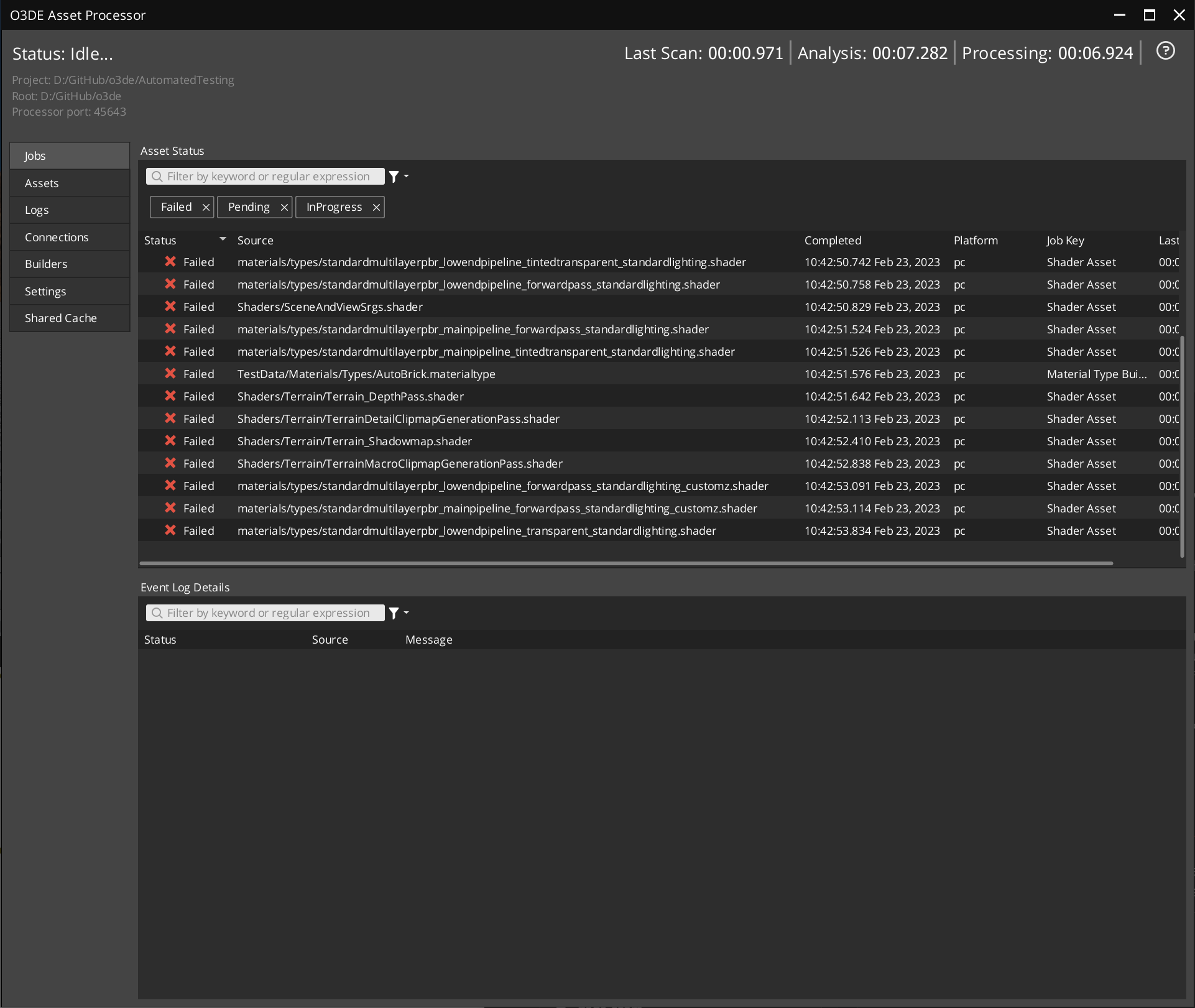 Editor does not start on Windows fresh builds · Issue #14767 · o3de/o3de · GitHub