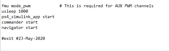 请问使用rc.txt 文件 连接到QGC 但是 Summary 不显示。 怎么解决？ · Issue #1 · LiuWhale/PX4-with-Simulink-Tutorial · GitHub