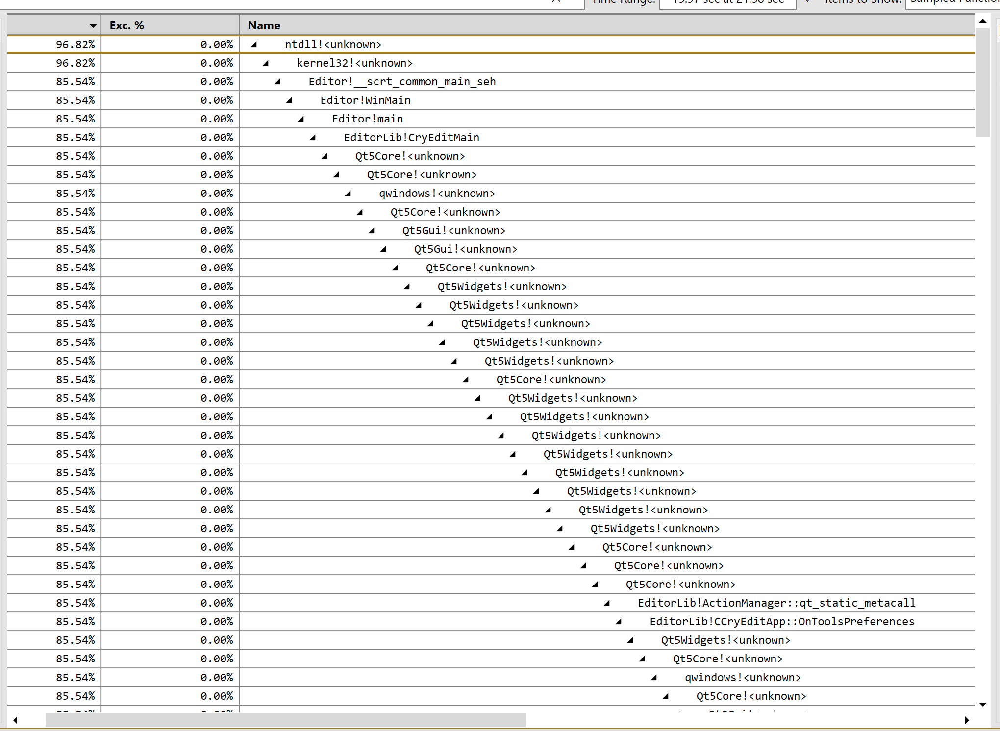 Entity Inspector performance · Issue #3737 · o3de/o3de · GitHub