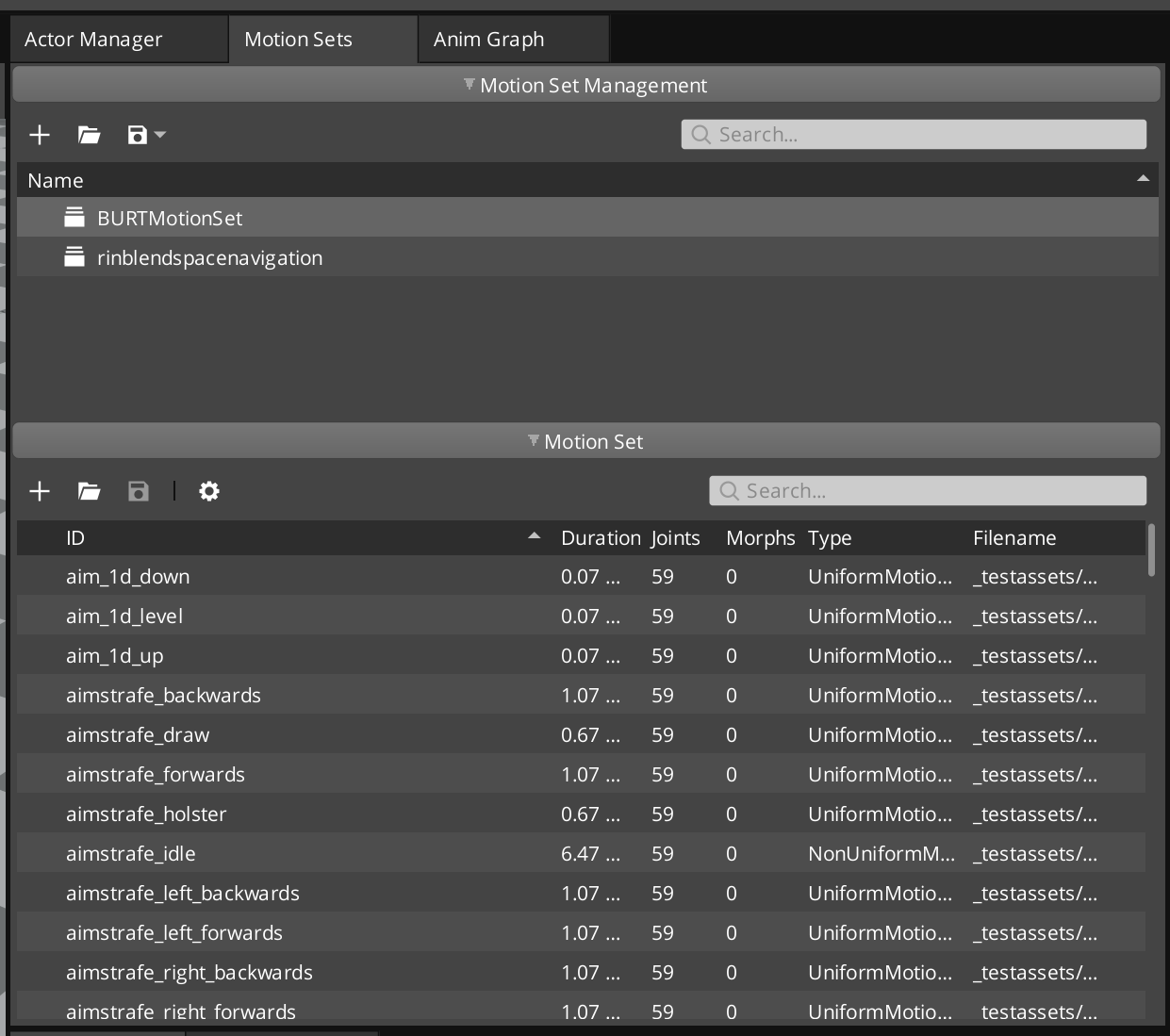 Use new separator widget for motion set window (Dep: Separator widget) · Issue #10960 · o3de ...