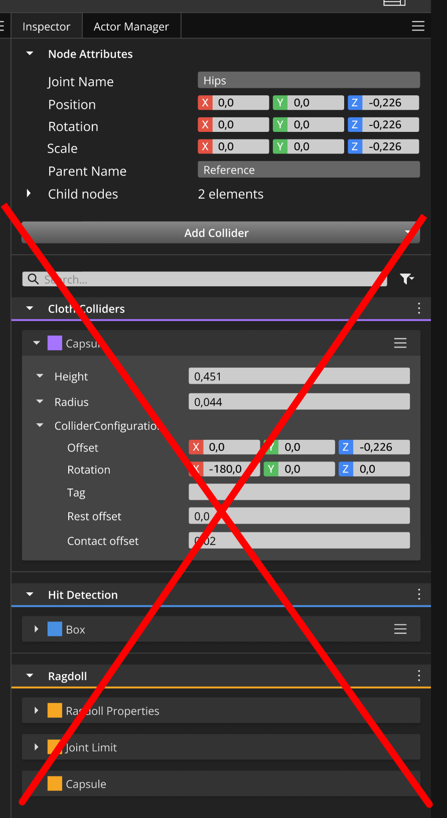 Create joint properties widget for the inspector · Issue #11314 · o3de/o3de · GitHub
