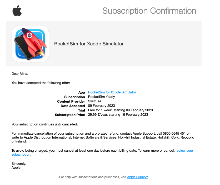 Subscription issue · Issue #274 · AvdLee/RocketSimApp · GitHub